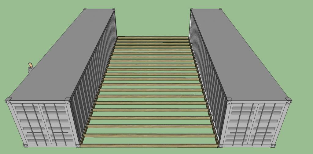 Shipping Container Home Foundation Plans