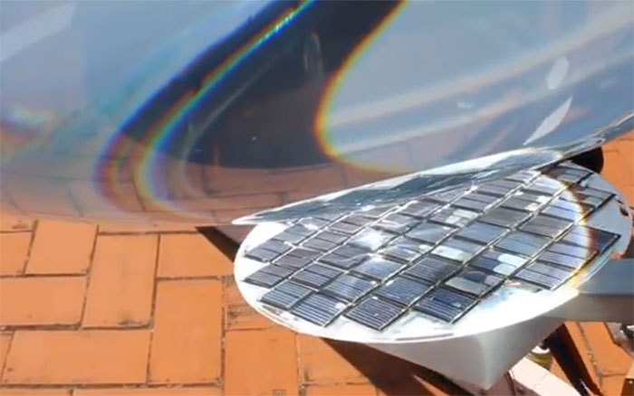 Crystal Ball Solar Concentrator Sees Bright Future in Solar Power, and ...